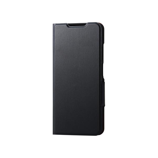 エレコム　PM-O252PLFUBK　OPPO　A5　5G　手帳型ケース　薄型　磁石付 500