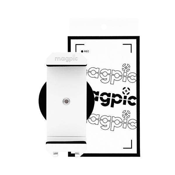 magpic　MAGPICWH　マグネットスマホスタンド　ホワイト 500