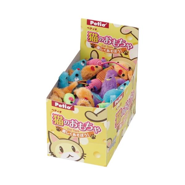 ペティオ　ねずみのおもちゃセットボックスセットボックス　猫用 866