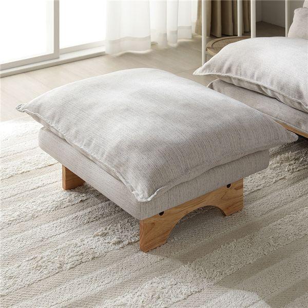 【商品名】 ハイバック リクライニングソファ オットマン 単品 天然木 洗える ハーフ カバーリング 低反発 スツール 足置き 腰掛け椅子 UTO ウト 【ジャンル・特徴】 リクライニングソファー ロー ソファー ローソファー フロアソファ...