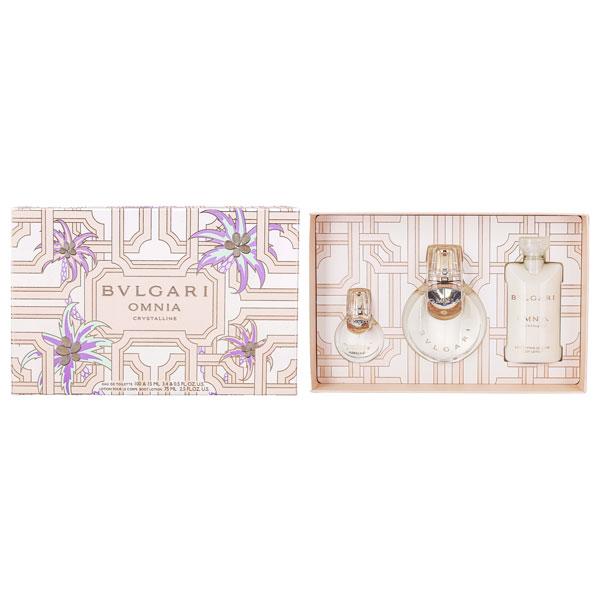 【セット内容】・オムニア クリスタリン オードトワレ EDT SP 100ml・オムニア クリスタリン オードトワレ EDT SP 15ml・オムニア クリスタリン ボディローション 75ml朝露のような透明感、輝き、そしてみずみずしさ。そ...