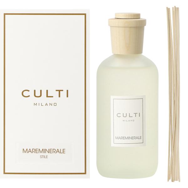 1990年、アレッサンドロ・アグラーティ氏によりイタリアで創業された「CULTI」は、世界で初めて開発したウッドスティック式のルームフレグランスを中心に、家具や食器、リネンなどのインテリアアクセサリーをコレクションに持つラグジュアリーブラン...