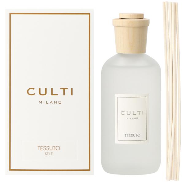 1990年、アレッサンドロ・アグラーティ氏によりイタリアで創業された「CULTI」は、世界で初めて開発したウッドスティック式のルームフレグランスを中心に、家具や食器、リネンなどのインテリアアクセサリーをコレクションに持つラグジュアリーブラン...