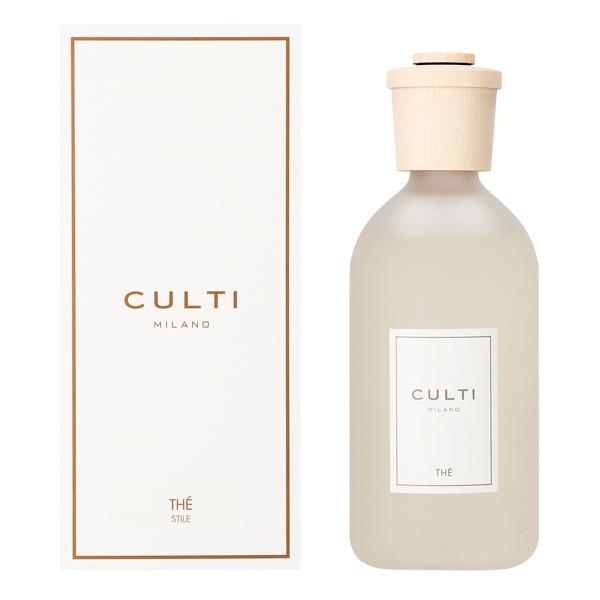 1990年、アレッサンドロ・アグラーティ氏によりイタリアで創業された「CULTI」は、世界で初めて開発したウッドスティック式のルームフレグランスを中心に、家具や食器、リネンなどのインテリアアクセサリーをコレクションに持つラグジュアリーブラン...