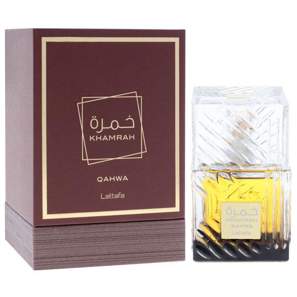 Lattafa Unisex Khamrah Qahwa EDP 3.4　ラッタファ カムラ カワワ EDPアラビアコーヒーの文化からインスピレーションを得たフレグランス。名前の「Qahwa（コーヒー）」の通り、コーヒーをキーノートとしたこ...