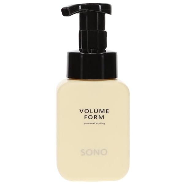 セフティ SONO ソノ ボリュームフォーム / 180mL毎日が笑顔になるボリュームアップの新習慣なりたいヘアスタイルの下地となるベーススタイリングえがお美容室 監修オトナの髪悩みに必要なツヤ・潤いをあたえ、ボリュームを出すベーススタイリ...