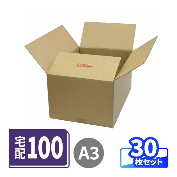 商品ID:0101商品名:A3/220mm内寸法(mm):440×310×2203辺外寸合計:100 cm紙質（強度）:K5/中芯160gフルート:B/F厚さ:3 mm重量:457 g≪宅配便100サイズ送料で送れる箱≫■A3サイズ(深さ2...