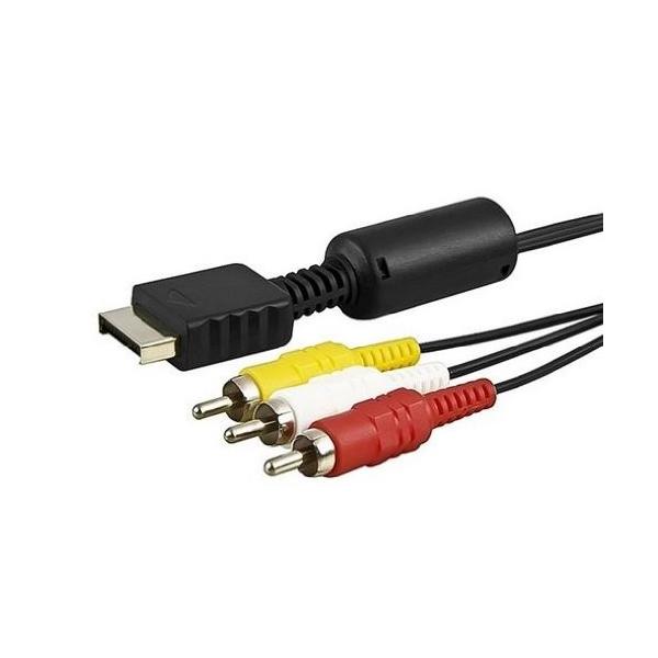 PS3、PS2、PS1対応アナログAVケーブル製品仕様）全長：約175cm対応機器）PS3、PS2、PS1生産国）中国製品保証について）ご購入日より30日間※互換品です、メーカーライセンス製品ではございません。