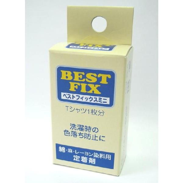 ■種類：定着剤■適する素材：綿、麻、レーヨン■適する染料：ベストカラー・Ｒｉｔ染料・しぼり染めキットシリーズ及び一般の直接染料用■一個あたりで染められる布の重さ：125g　Tシャツ1枚分※使用後は若干色目が変わる事があります