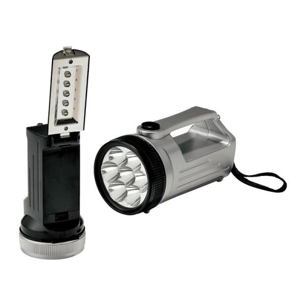 ■2通りの使い方が出来るライトです。■ハンディライトとスタンドライト！用途によって使い分けが可能です。■アウトドアや停電時の非常灯として役立ちます。 【サイズ】135×70×70mm【総重量】約112g【内容】63×122×68mm【材質】...