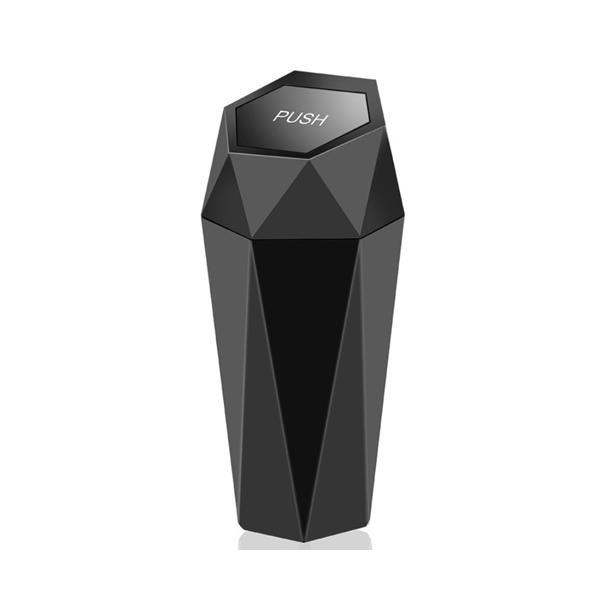 【商品説明】・ボトル型のおしゃれな車用ゴミ箱です。・ドリンクホルダーやドアポケット、シートバックポケットなどに置くことができます。・プッシュ式の蓋つきで、匂いが漏れにくくなっています。・水洗いすることができるので清潔さを保つことができます。...