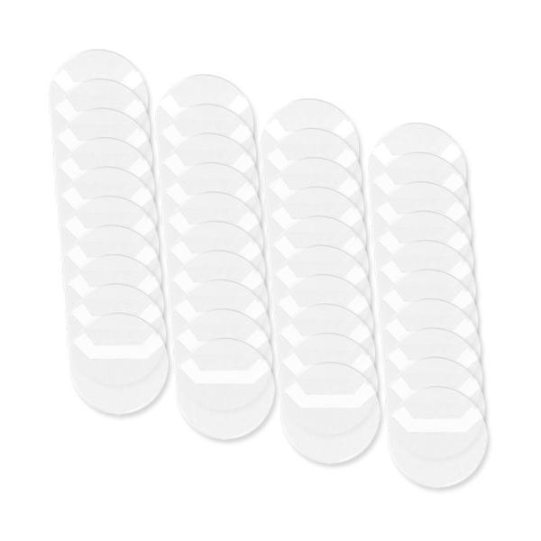 【商品説明】・サイズ：円形63mm(缶バッジ57mm用)、量：40枚、材質：PVC。・非常に高い透明度のPVC素材でできており、缶バッジの色彩に影響を与えません。・優れた保護性能を持ち、傷や汚れを防ぐことができます。大切な缶バッジをしっかり...