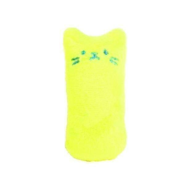 こちらの商品は追跡可能メール便/定形・定形外郵便にて発送します。宅配便ご希望のお客様は「有料宅配便」をご選択ください。【商品説明】かわいいデザインの猫用おもちゃです。猫の運動不足解消やストレス解消におすすめです。【商品仕様】カラー　イエロー...