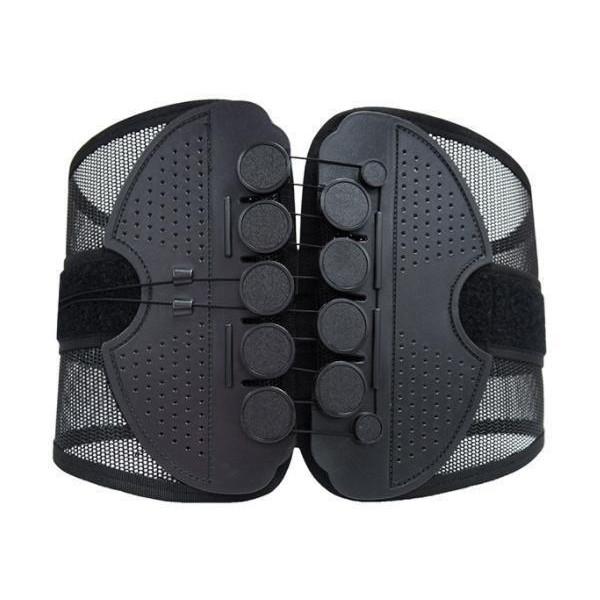 こちらの商品は追跡可能メール便/定形・定形外郵便にて発送します。宅配便ご希望のお客様は「有料宅配便」をご選択ください。【商品説明】ひもを引っ張るだけで腰をがっちり固定！ハードな作業や立ち仕事などによる腰の負担が気になる方に。加圧加減も簡単に...