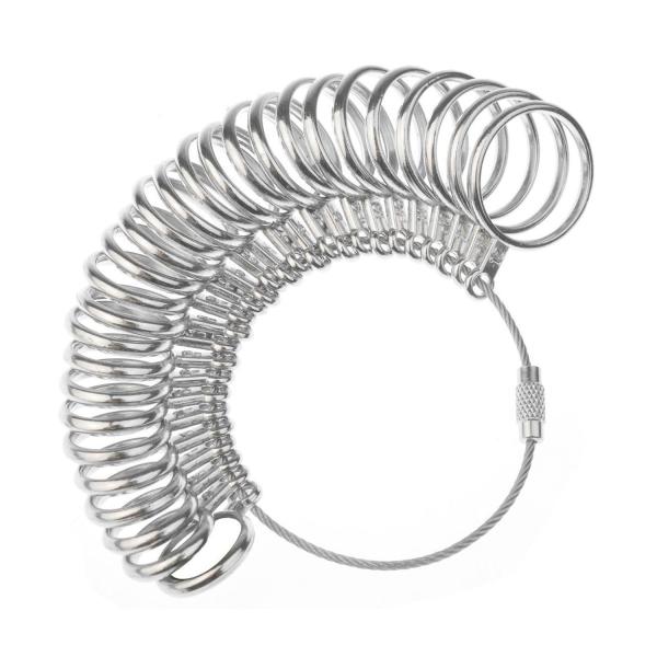 こちらの商品は追跡可能メール便/定形・定形外郵便にて発送します。宅配便ご希望のお客様は「有料宅配便」をご選択ください。【商品説明】・1〜28号までのサイズが計測可能です。・男性・女性問わず測ることができます。・ワイヤーはネジ式で回して簡単に...