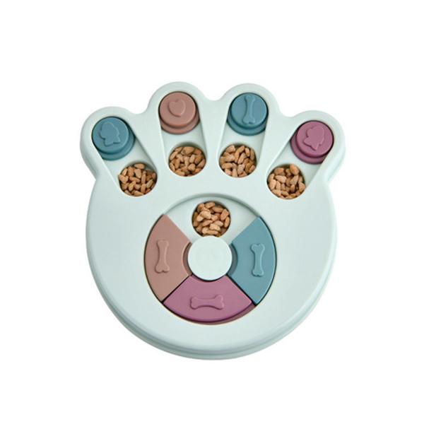 【商品説明】どうしたらおやつが出てくるのか考えるので、ワンちゃんの知育効果やボケ防止に役立つ！集中力や考える力をフル回転しながら遊ぶのでストレス発散や運動不足解消、早食い防止にもごほうびやおやつをゲーム感覚で食べられて楽しめる犬猫兼用なので...