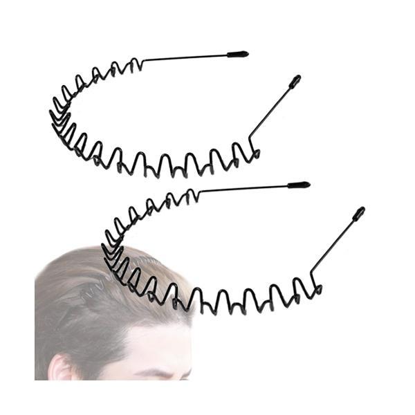 【商品説明】・男女兼用でお使いいただけるカチューシャです。・カラーがブラックでシンプルなデザインなので目立ちすぎないようになっています。・フリーサイズで伸縮性があるので、頭のフィットしやすくなっています。【商品仕様】カラー ブラック素材 ス...