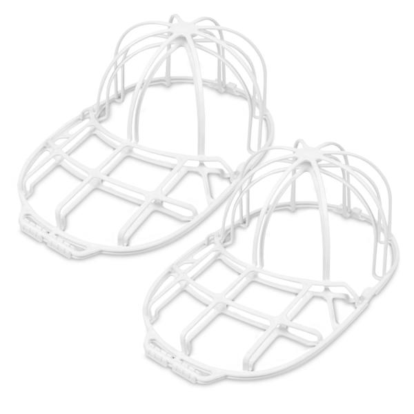 【商品説明】・型崩れを気にせず洗濯機で帽子を洗うことができるキャップウォッシャーです。・洗濯後乾かすときにもつけておけば、型崩れ防止になります。・帽子の収納、保管にも使用できるので型をキープしたまま、クローゼットなどに収納できます。・2個セ...