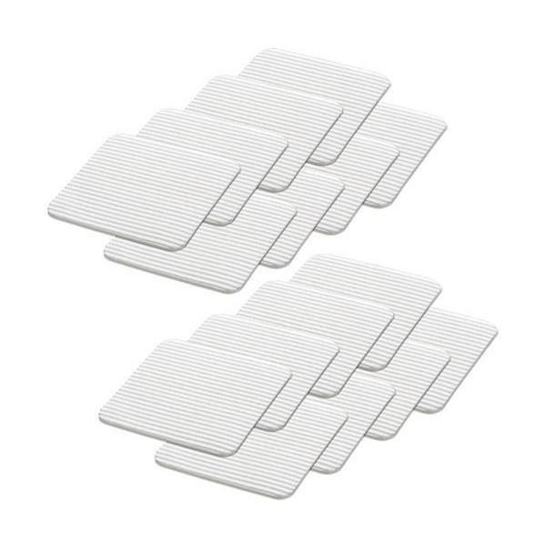 こちらの商品は追跡可能メール便/定形・定形外郵便にて発送します。宅配便ご希望のお客様は「有料宅配便」をご選択ください。2個セット サンコー OK-805 ズレない 安心 滑り止めテープ カーペット マット 用 8枚入 おくだけ吸着