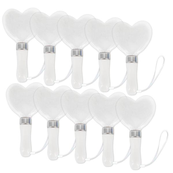 【商品説明】・ヘッド部分がハート型の、推し活・コンサート・ライブイベント・応援に最適なペンライトです。かわいらしいデザインで、アイドル・アーティスト応援にぴったり。写真映え・SNS映えも抜群です。・ボタン操作で24色のカラー切替が可能。楽曲...