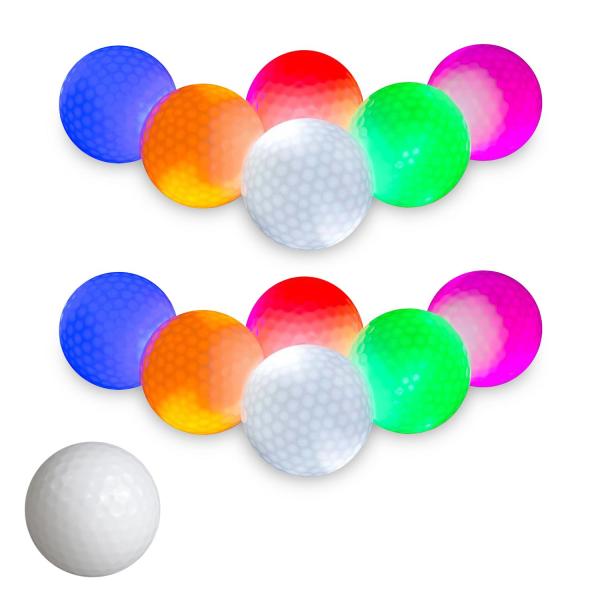 【商品説明】・夜間や早朝の練習に最適な、LEDで光るゴルフボールです。・高弾性フラッシュボールを採用しており、競技用と同等の飛距離を実現。・LED内蔵で、自分が打った球がどこに行ったか分からなくなるという事故の発生リスクを減らすことが可能で...