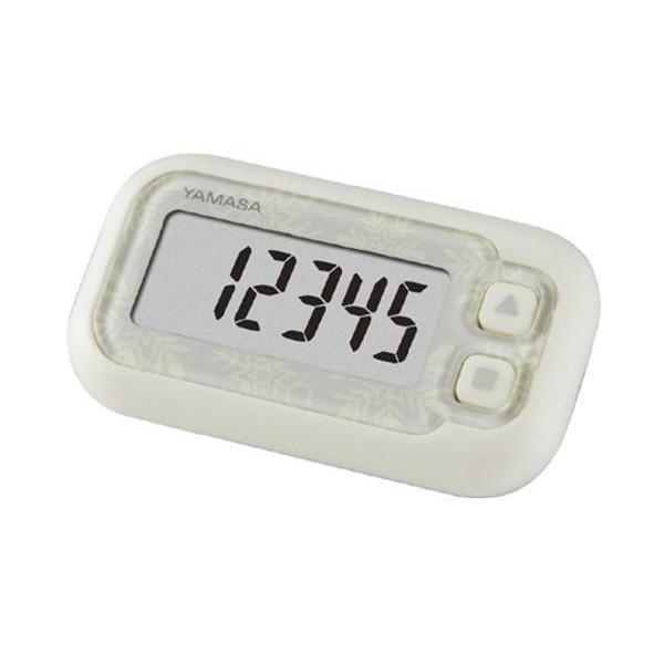 こちらの商品は追跡可能メール便/定形・定形外郵便にて発送します。宅配便ご希望のお客様は「有料宅配便」をご選択ください。3個セット 山佐 EX-200-W スノーホワイト らくらくまんぽ 歩数計 ヤマサ