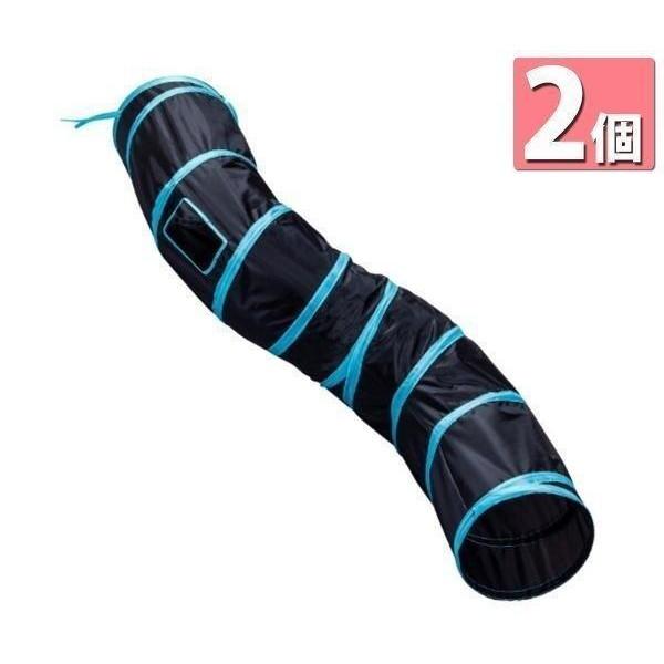 こちらの商品は追跡可能メール便/定形・定形外郵便にて発送します。宅配便ご希望のお客様は「有料宅配便」をご選択ください。【商品説明】S型トンネルに入って楽しく遊べて猫も大喜び！楽しく遊べるので猫の運動不足解消にもおすすめです。使わないときはコ...