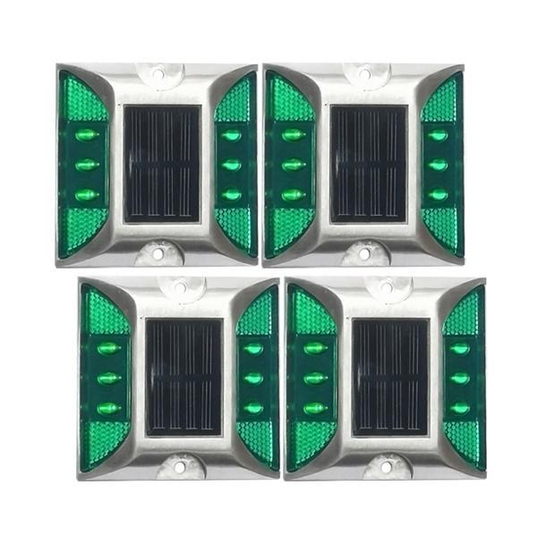 【商品説明】・ソーラー充電式のLEDライトです。・LEDライトと反射板で目立つようになっています。・固定する場合はネジまたは両面テープ、接着剤などを使用してください。・暗くなると自動で明かりがつくようになっています。【商品仕様】カラー グリ...