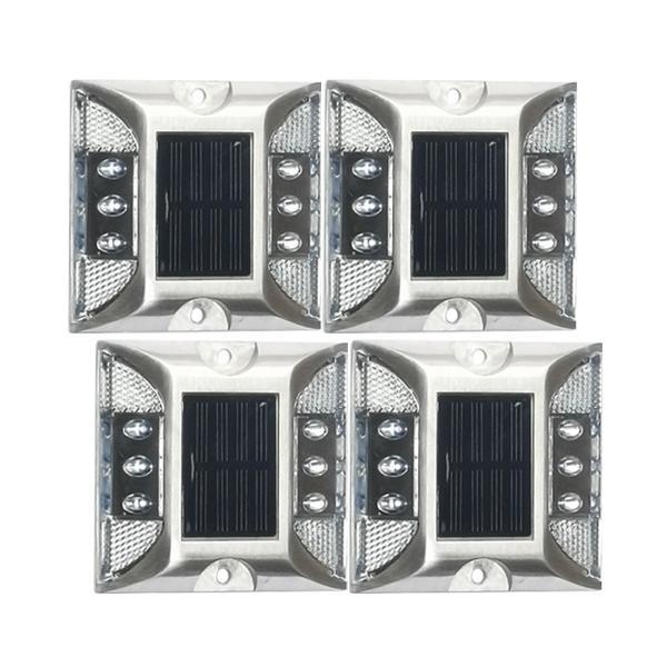 【商品説明】・ソーラー充電式のLEDライトです。・LEDライトと反射板で目立つようになっています。・固定する場合はネジまたは両面テープ、接着剤などを使用してください。・暗くなると自動で明かりがつくようになっています。【商品仕様】カラー ホワ...