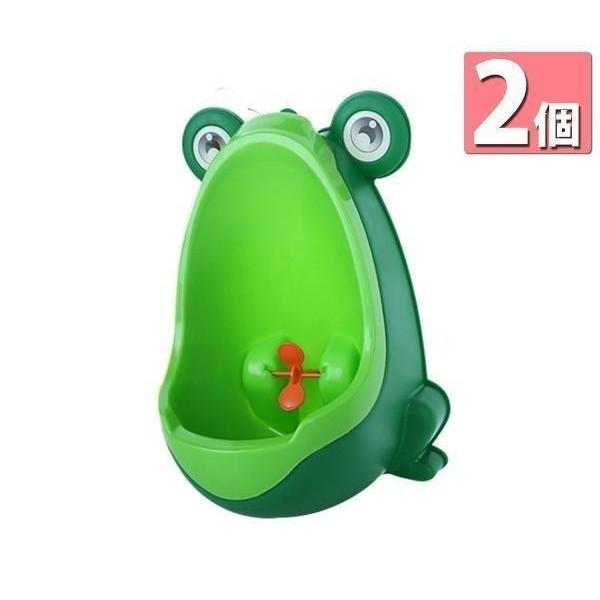 【商品説明】・トイレを楽しくできるトレーニング用おまるです。・的付きでしっかり狙ってすることができます。・付属の吸盤で簡単に取り付けができます。・おまる部分が取り外しできるのでお手入れが簡単にできます。【商品仕様】カラー グリーン2個セット...