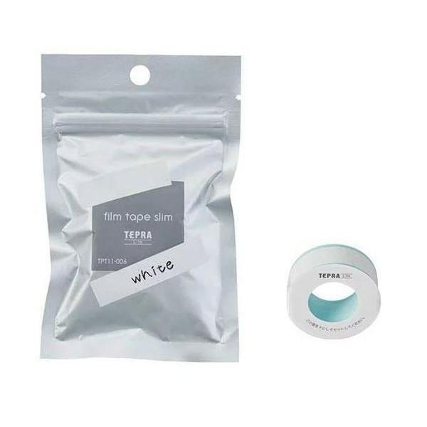 こちらの商品は追跡可能メール便/定形・定形外郵便にて発送します。宅配便ご希望のお客様は「有料宅配便」をご選択ください。3個セット キングジム TPT11-006  ホワイト テプラ Lite フィルムテープ