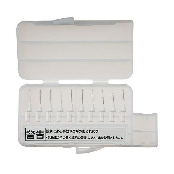 こちらの商品は追跡可能メール便/定形・定形外郵便にて発送します。宅配便ご希望のお客様は「有料宅配便」をご選択ください。3個セット パナソニック  EW0967-W 白 ポケットドルツ用 歯間ブラシ 10本入 Panasonic