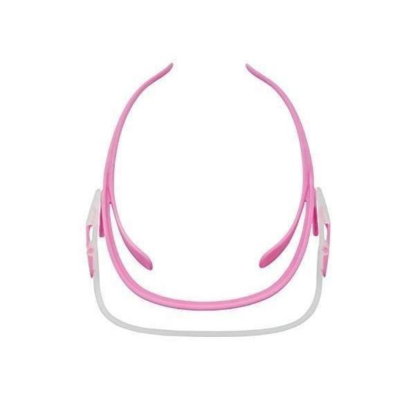 こちらの商品は追跡可能メール便/定形・定形外郵便にて発送します。宅配便ご希望のお客様は「有料宅配便」をご選択ください。ミドリ安全 VMS-551-P  ピンク メディカルフェイスシールド ルックユー 本体のみ