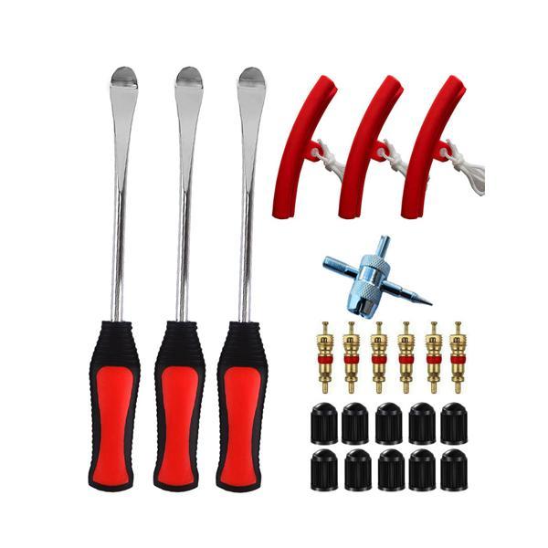 【商品説明】・タイヤ交換を手組みでする際に役立ちます。・持ち手にはゴム素材が使われておりグリップ力に優れています。・ツーリングの際の携帯用やパンク修理など幅広いシーンで活躍します。【商品仕様】長さ 37.5cm