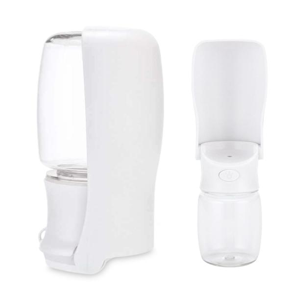 【商品説明】・本製品は容量350ml、重量約0.2kg、カラーはホワイトのペット用ウォーターボトルです。持ち運びに便利なポータブル設計です。・コンパクトに折りたたむことができ、バッグに収納したり、付属のストラップで手首にかけたりと持ち運びが...