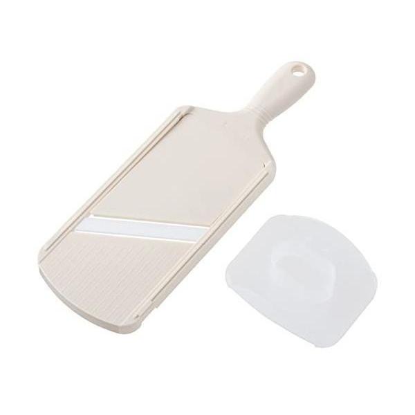 こちらの商品は追跡可能メール便/定形・定形外郵便にて発送します。宅配便ご希望のお客様は「有料宅配便」をご選択ください。京セラ CSN-182 WHP キッチン 薄切り スライサー セラミック 除菌漂白 OK 厚み調節機能 キャベツ 千切り