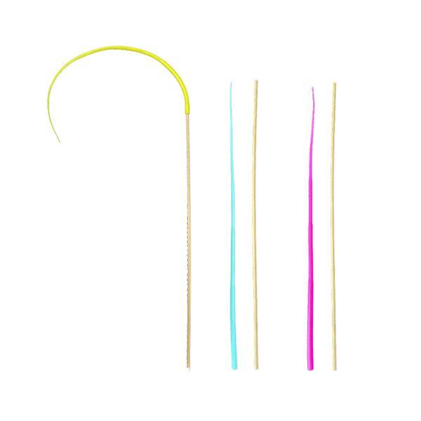 【商品説明】・愛猫と楽しく遊べる、猫のおもちゃです。・ネズミのしっぽスタイルの猫じゃらしが3色入りです。・猫の狩猟本能を刺激し、遊びながら運動不足を解消します。・ネズミの尻尾部分は約 40cm、竹の部分も約 40cm、軽量で丈夫です。【商品...