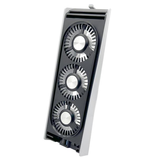 【商品説明】・旧型PS5専用設計旧型PS5（ディスク版・デジタル版）専用の高性能冷却ファン。背面の排気口に直接装着するだけで効率的に熱を排出し、長時間のゲームプレイでも本体の過熱を防ぎます。※PS5 Slim・PS5 Proには対応していま...