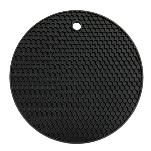 【商品説明】滑りにくいハニカム構造テーブル保護＆耐熱 耐水洗いやすい＆収納も便利230℃まで耐熱性丈夫で柔軟性があり長期間にわたり繰り返し使用可【商品仕様】直径(mm)　約180厚み(mm)　約6