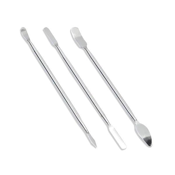 【商品説明】・スマホ、ゲーム機、タブレット、ノートパソコンなどのバッテリ交換、カバー外し・分解・修理・液晶画面補修時に便利な工具です。・パネル修理や電池交換にぴったりなツールの3本セットです。・セット内容：三本金属ヘラセット双頭６種類です。...