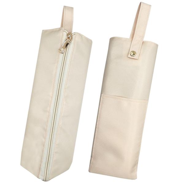 【商品説明】・耐熱温度は安心の最大300℃対応。ヘアアイロンを使用後すぐに収納できるので、冷めるのを待つ手間が不要。小さなお子様やペットのいるご家庭でも、火傷や事故のリスクを減らせます。・ポーチ背面に吊り下げフック対応ループ付き。タオル掛け...