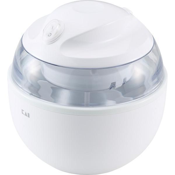 561RC10アイスメーカースプーン生クリームと果物などで、ご家庭でアイスクリームを簡単に作ることができます。添加物のないアイスクリームを楽しめます。オレンジジュースでシャーペットも。オリジナルレシピ付。1回で3個分（約300ML）のアイス...