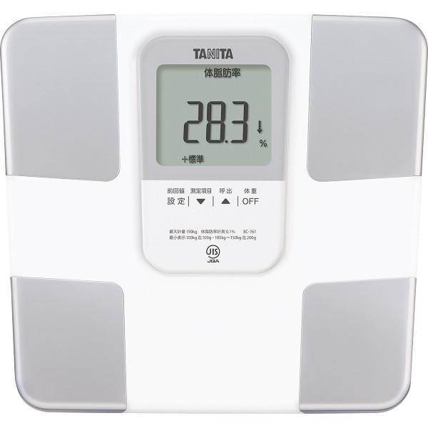 BC761WH体組成計●毎日の継続測定を応援する「マイサポ機能」を搭載。継続状況によって画面上の表情が変わります。●タニタ食堂おすすめ。原産国:CHN：中国宅配冷蔵区分:01：常温