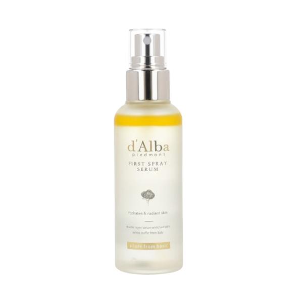 【ブランド】d’Alba ダルバ【商品カテゴリ】スキンケア   美容液  【分類】海外正規品（並行輸入品）【原産国】韓国など【商品区分】化粧品・フレグランス【商品説明】「ファーストスプレーセラム」は、顔や首に手軽に使えるスプレータイプの美容...