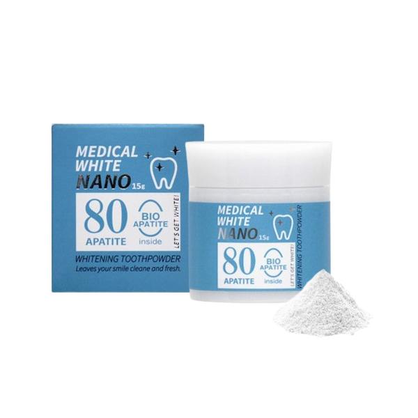 【ブランド】メディカルホワイト【商品カテゴリ】ヘルスケア   デンタルケア  【分類】国内正規品【原産国】日本など【商品区分】雑貨【商品説明】頑固な黄ばみや汚れに！ホワイトニング専用のパウダータイプの歯磨き粉です。卵殻由来のバイオアパタイト...