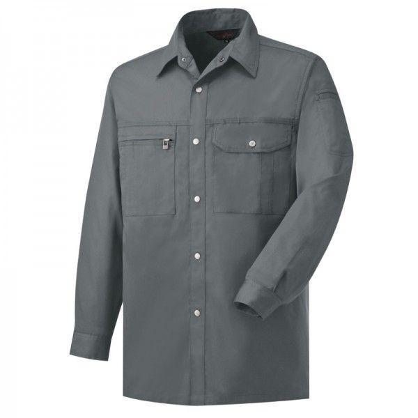 TOUGH WORKING●BF-601●メンズ　長袖シャツ　オールシーズン用Ｓ〜LLサイズ４カラー縮みにくい・しわになりにくい・形が崩れにくい。ソフトタッチな風合いとなめらかな肌触り、洗濯を繰り返しても防縮性や防しわ性に優れ吸汗性と速乾性...