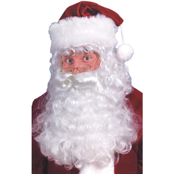 商品名: サンタ ひげ・かつらセット コスチューム用小物 ワンサイズ Fun World Costumes Men's Quality Santa Beard and Wig Set, White, One Sizeブランド: Fun Wo...