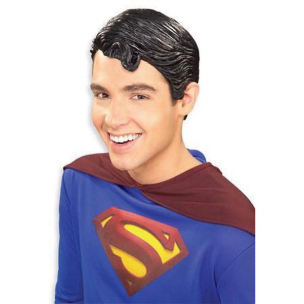 商品名: スーパーマン グッズ コスプレ 小道具 大人 ウィッグ かつら ビニール製 Rubie's womens Dc Heroes and Villains Collection Superman Deluxe Vinyl Wig Pa...