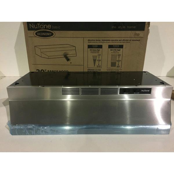 商品名:  NuTone RL6230SS Non-duct, 30”, Under-cabinet Range Hood in Stainless Steelブランド: Broan-NuTone商品サイズ: 30 inches高さ: 83...