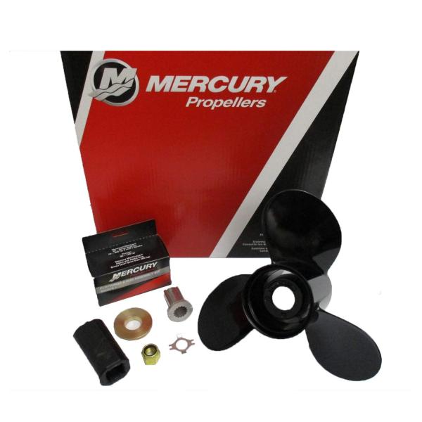 商品名: Mercury Blackmax 3ブレードプロペラプロペラ 12-3/4 X 21 Mercury Marine Blackmax 3 Blade Aluminum Prop Propeller 12-3/4 x 21P 48-...